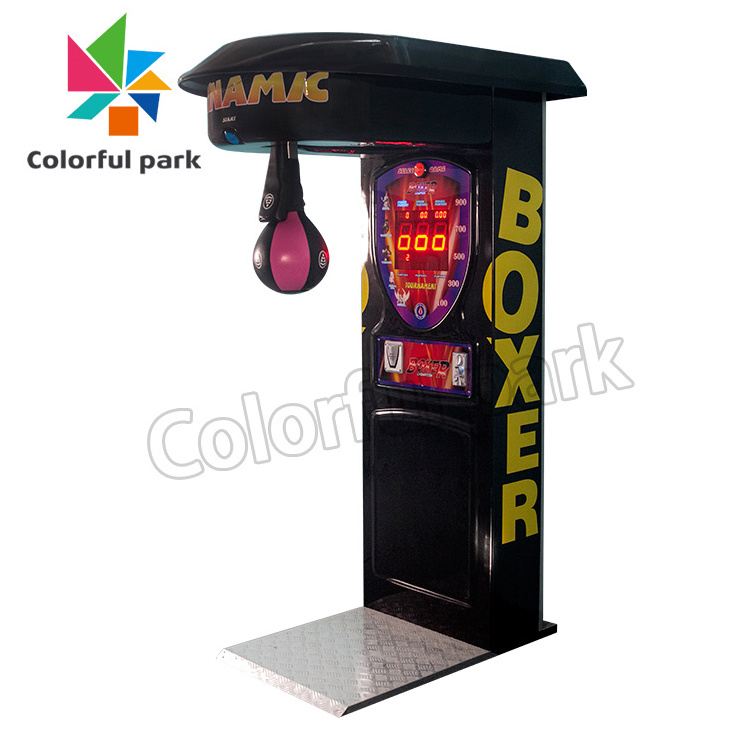 Coin Operated Games Electronic Boxing Game Arcade Punch Boxing Machine ...