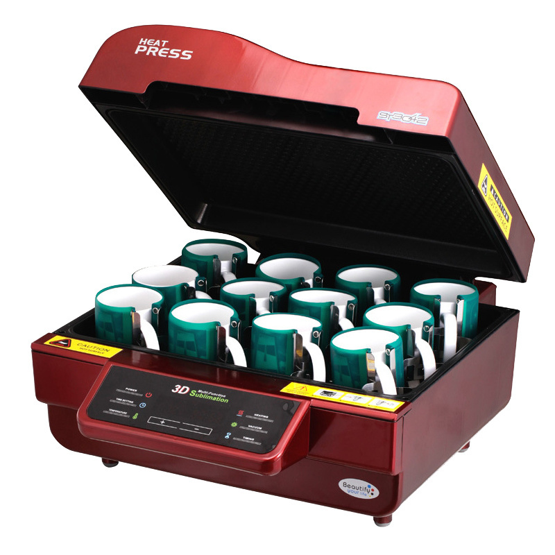 3D multifunctional vacuum sublimation heat press machine/heat press ...