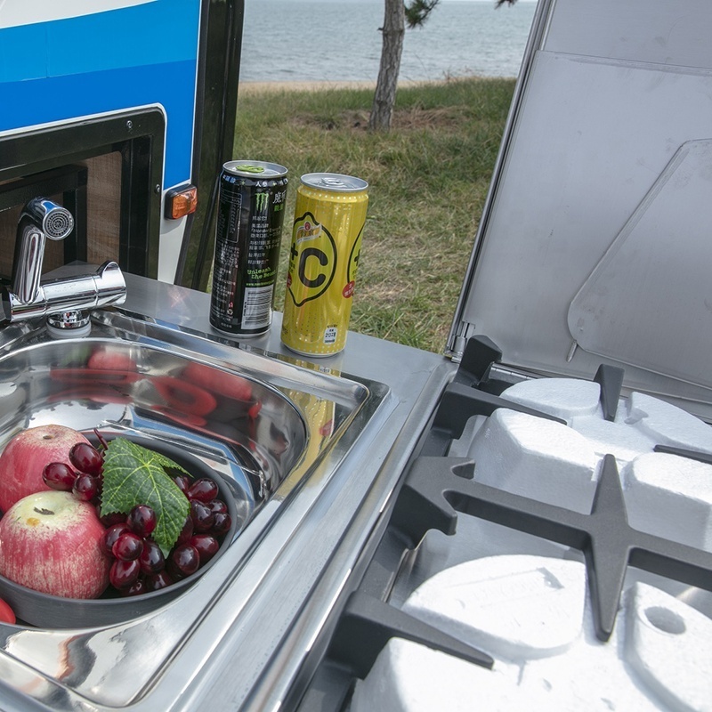 COMPAKS RV Slide Out Kitchen With Sink Gas Cookers travel trailer ...
