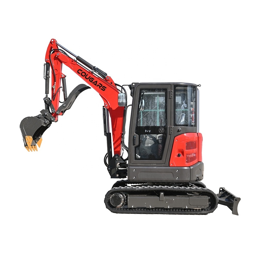 3.5Ton Mini Digger Excavator Machine Diesel Hydraulic Micro Track Hoe ...