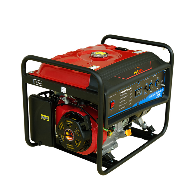 Open type 5kVA 5KW Generador 5000W Petrol 5000 Watts Gasoline Generator ...