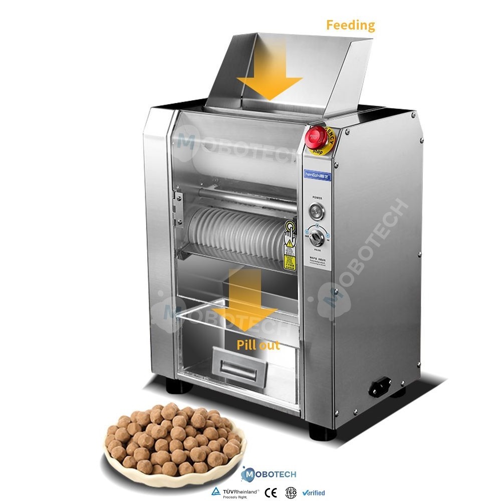 Bubble Tea Equipment Pearl Ball Machine Commercial Tapioca Pearl Making ...