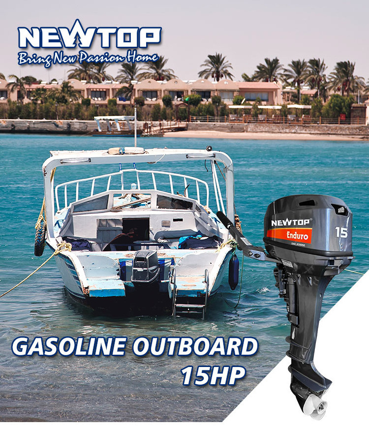 2-Stroke High performance 9HP 15HP Outboard Boat motor Motor Outboard ...