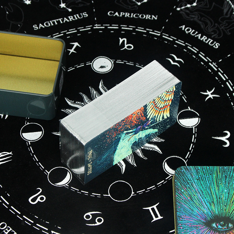 XCL Box Tarot Prisma Visions Tarot Cards Bronzing Edge Tarot Cards Deck ...
