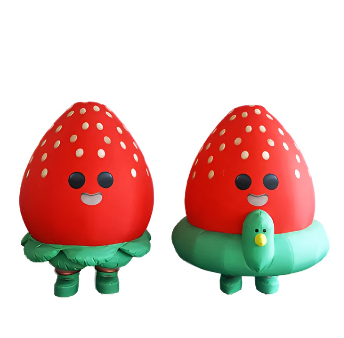 Best sale fruit festival Giant Inflatable Cherry model for Advertising ...