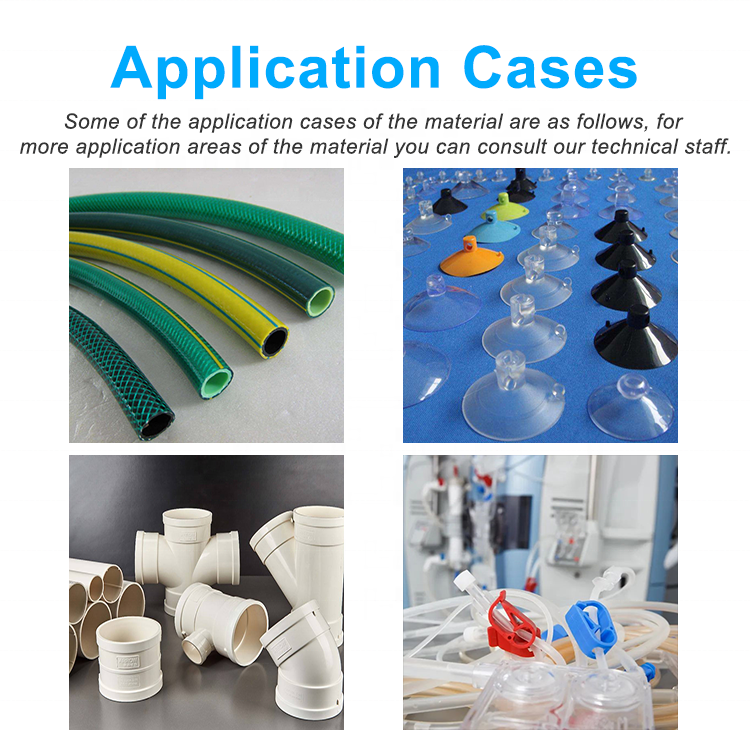 0~120A polyvinyl chloride PVC granules eco-friendly injection molding ...