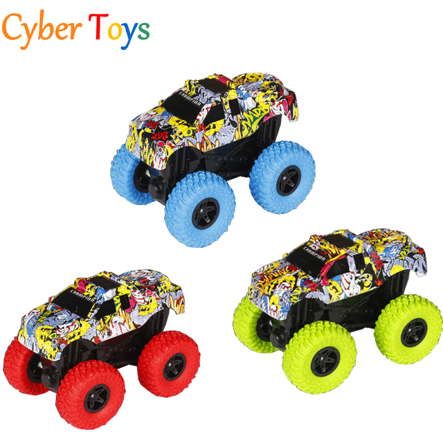 Popular Double Inertia Big Wheels Toy Truck 4X4 High Speed Power Toy ...