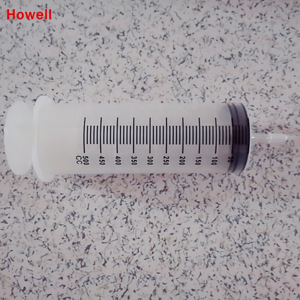 500ml Syringe Irrigation Feeding Syringe with Catheter Tip ...