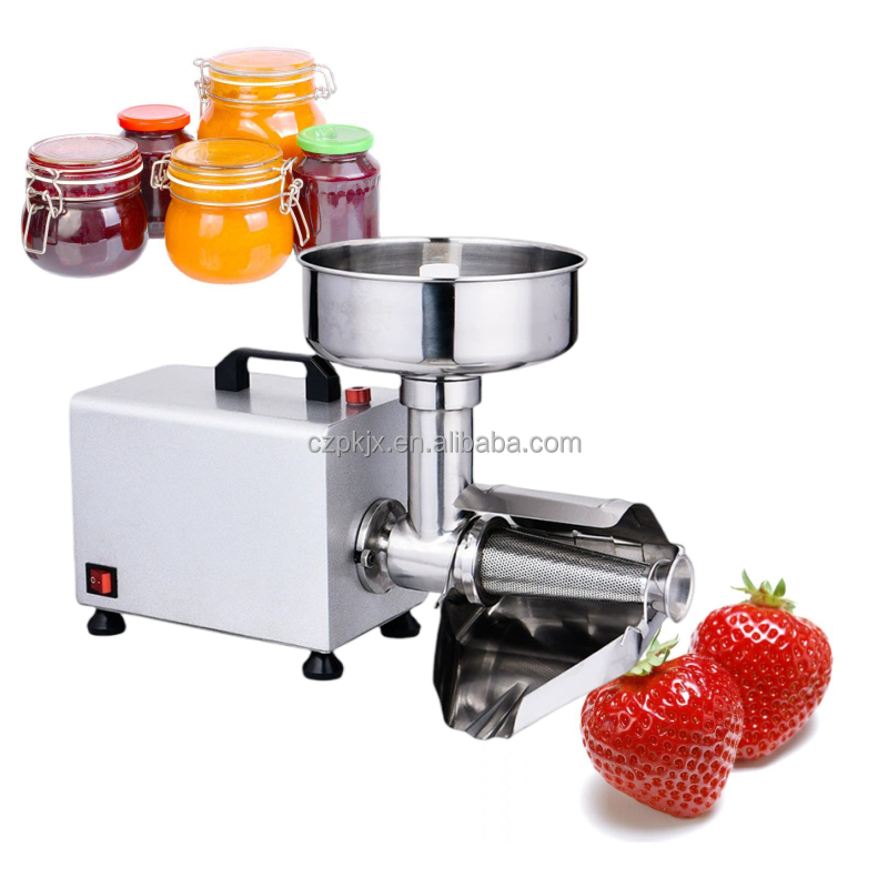 110V 220V Stainless Steel Electric Tomato Strainer Milling Mango Jam ...