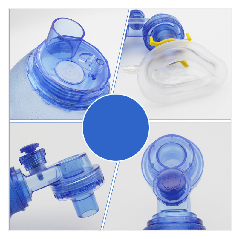 PVC disposable simple respirator CPR teaching emergency face mask ...