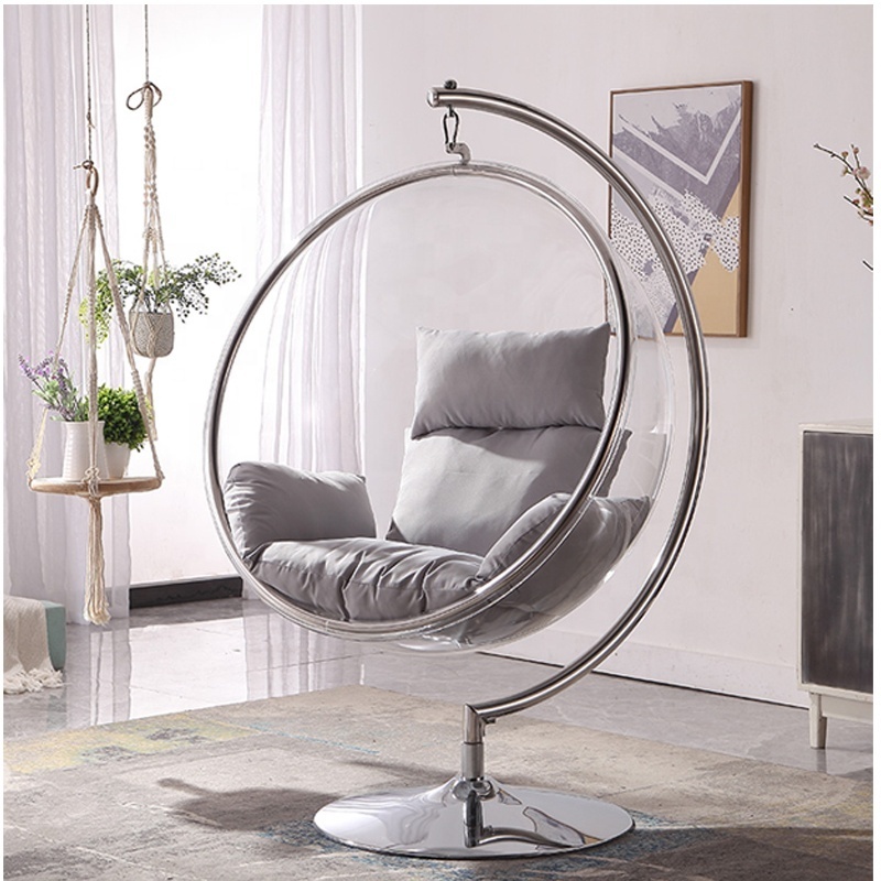 Daijia China acrylic bubble chair with indoor and outdoor hanging swing balcony leisure chairs BestSuppliers
