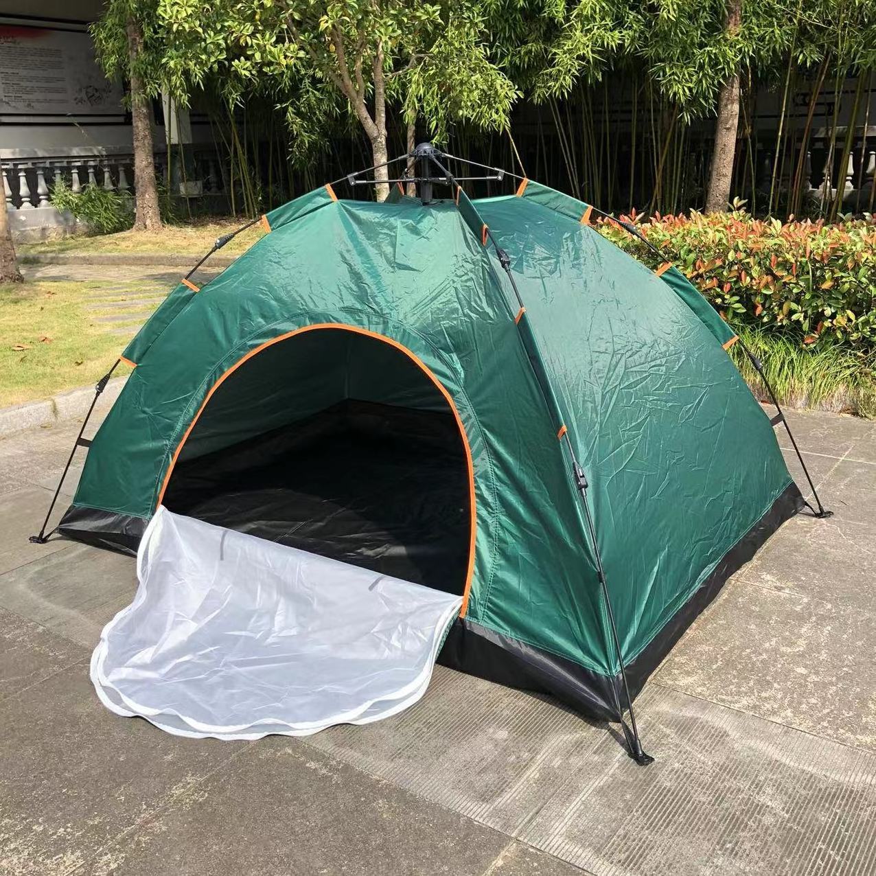 Outdoor Beach Folding Sunscreen screen Automatic Popup Instant Camping ...