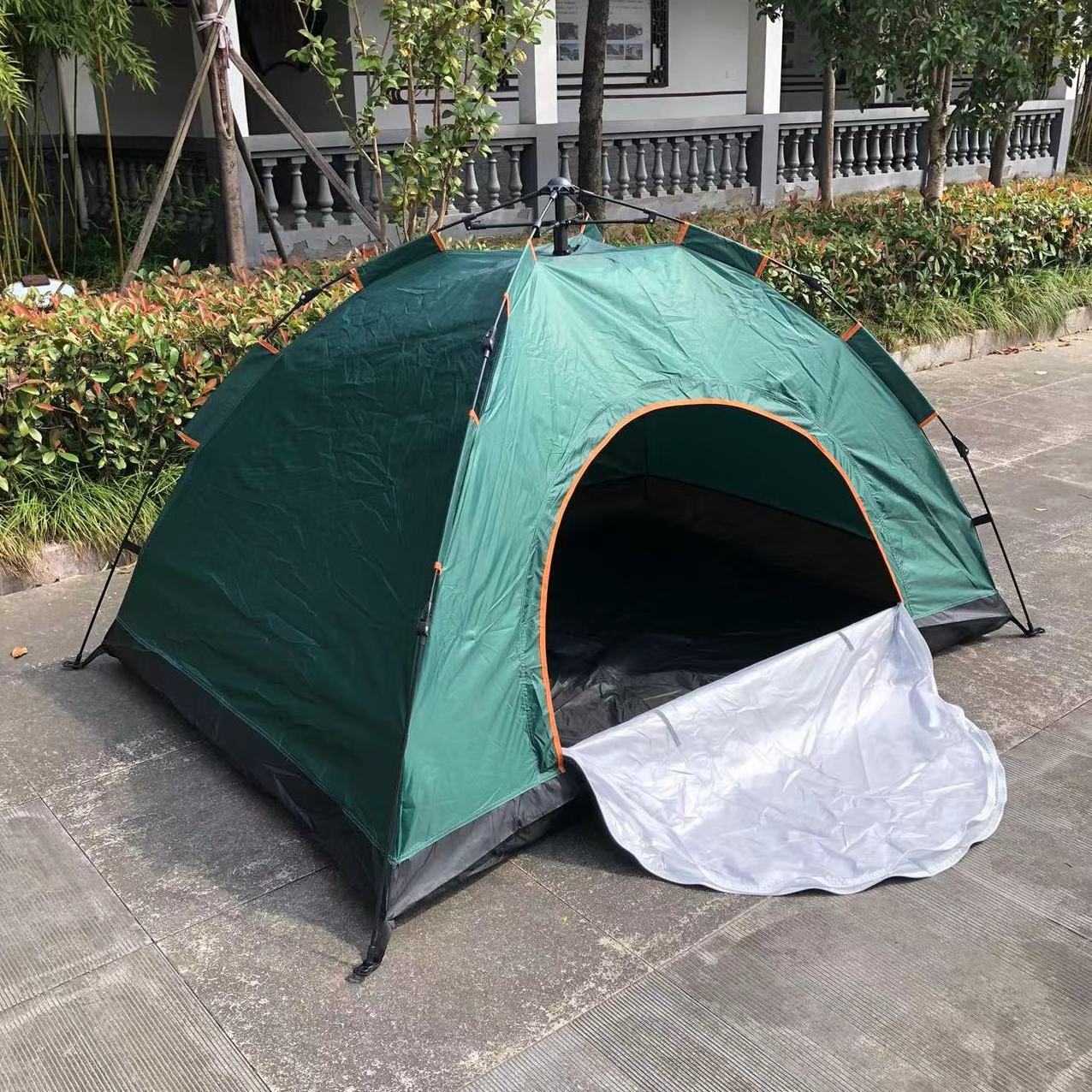 Outdoor Beach Folding Sunscreen screen Automatic Popup Instant Camping ...