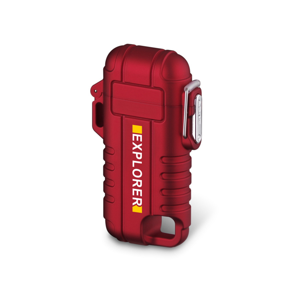 Custom camp lasers lighter outdoor electric candle lighter with safety ...