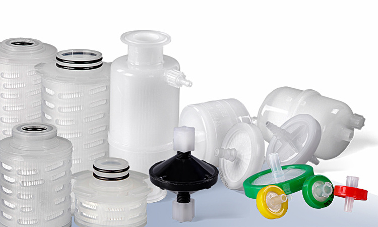 DL761 Disposable Lab Capsule Filter Cartridges Dual-Membrane PES/PP ...