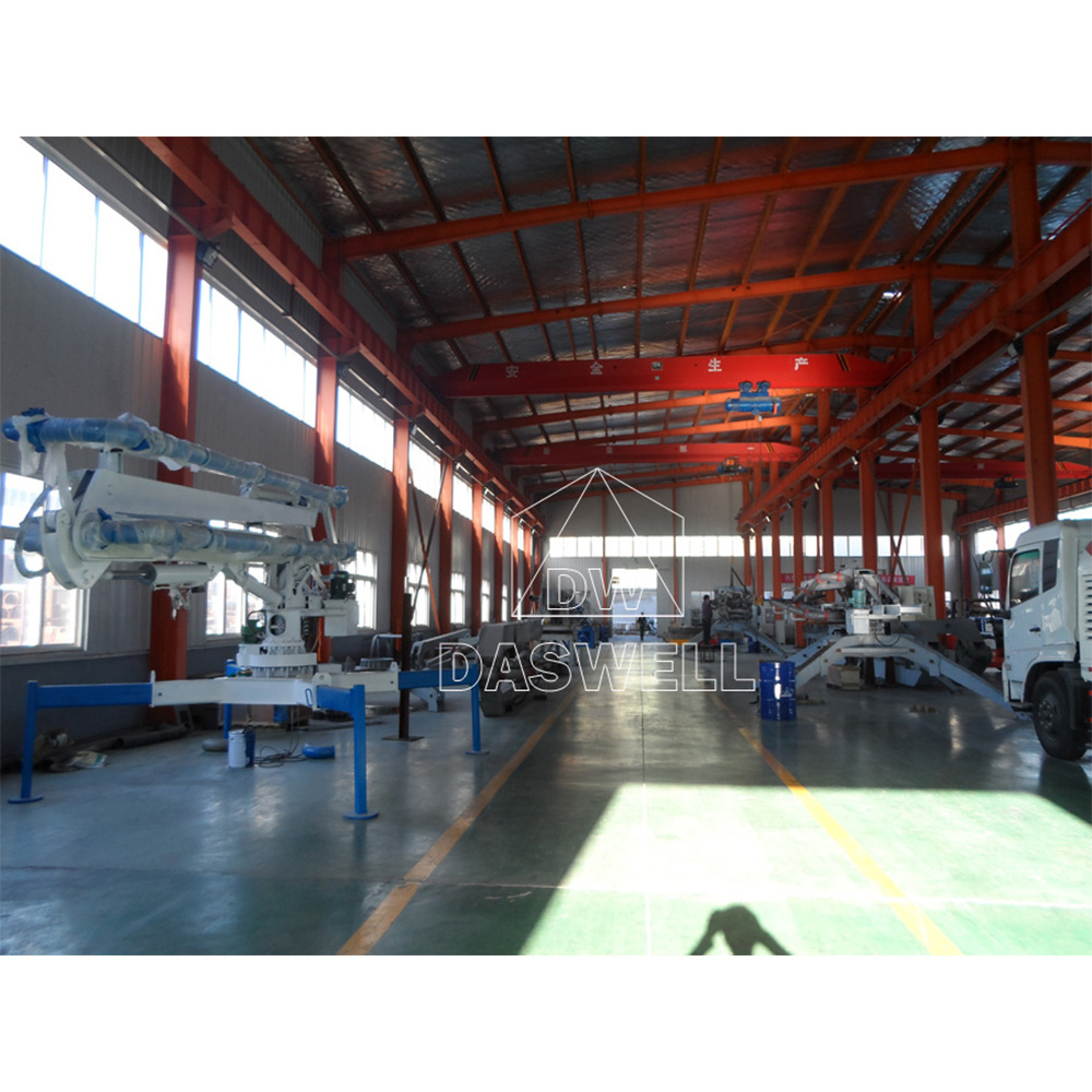 11 meters high rise building Concrete Placing Mobile construction pump ...