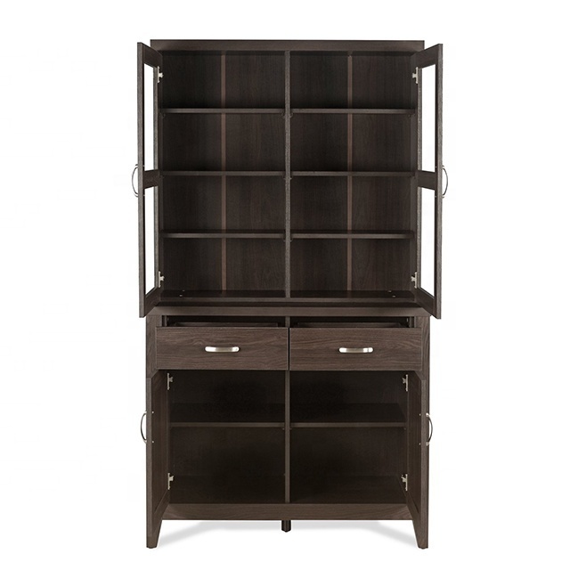 Chinese Traditional Kitchen Pantry Storage Cabinet Tall Wooden ...