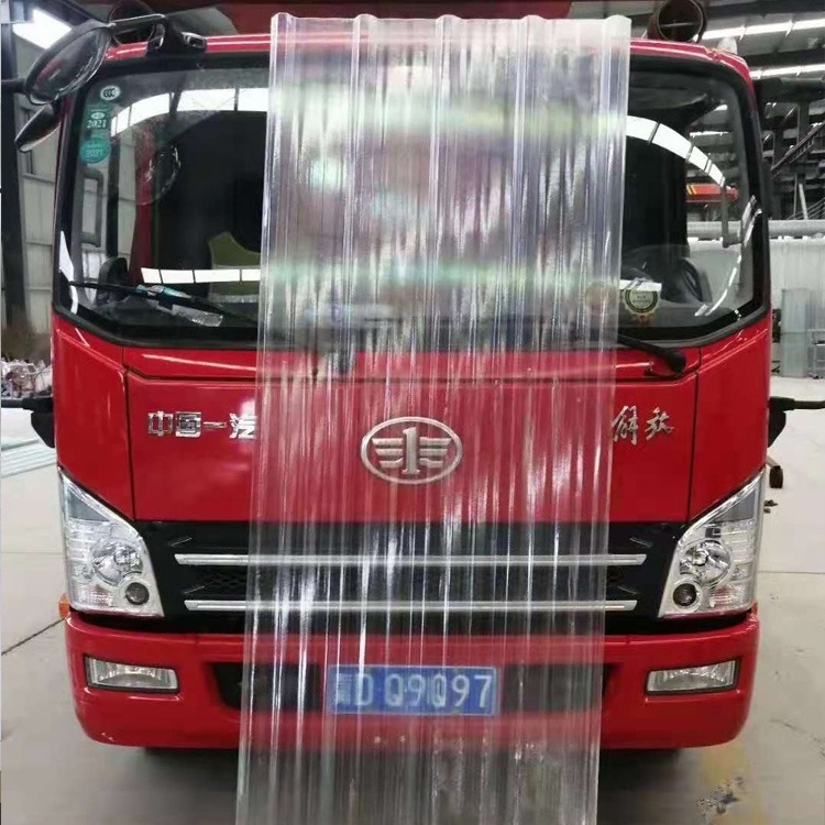 Transparent Fiberglass Skylight Lighting Sheet FRP Corrugated Sheets ...