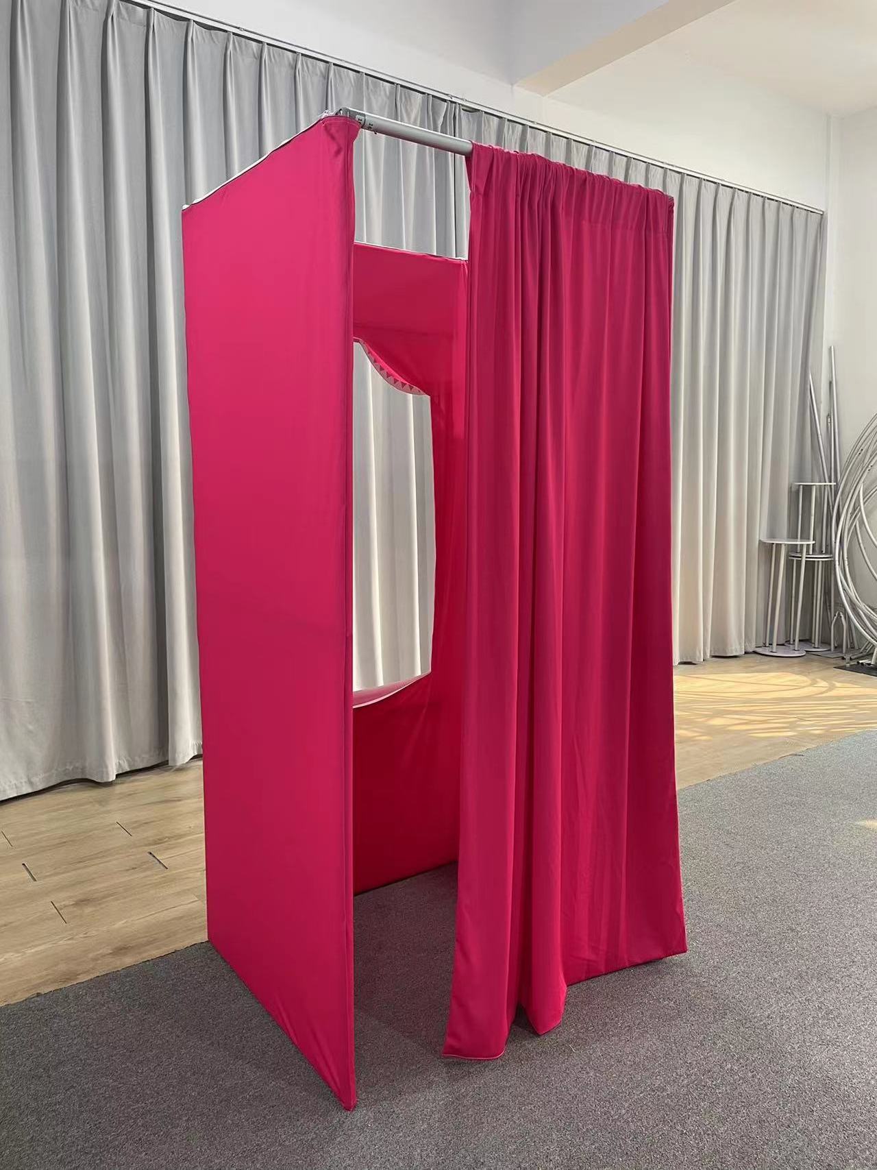 Portable Movable Custom Printed Changing Room Tension Fabric Dressing ...
