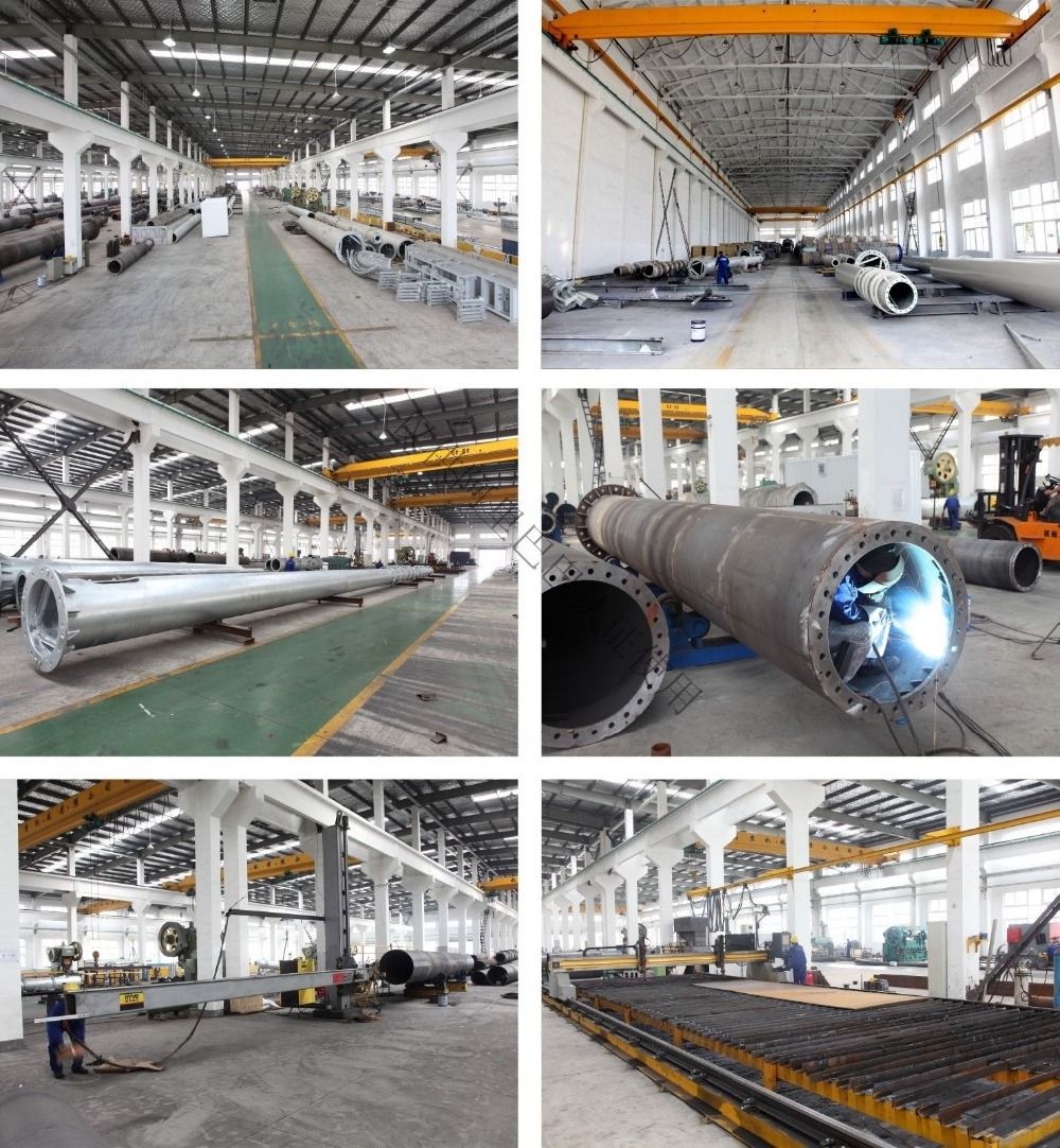 Cow Telescopic Lattice Column Structure Portable Gsm Base Station