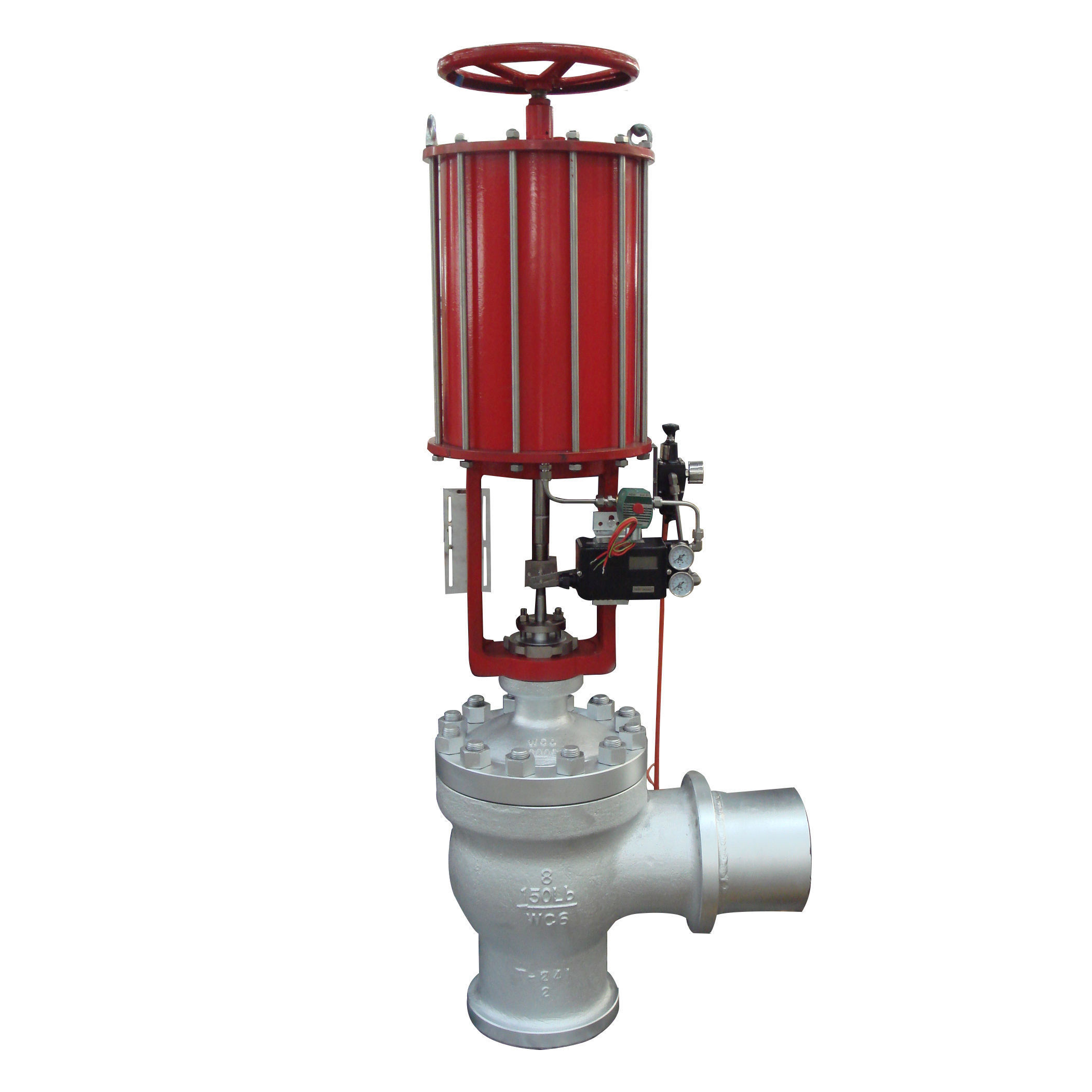 Control Valve Motor Type Globe Dn50 Cylinder Piston Electronic Actuator ...