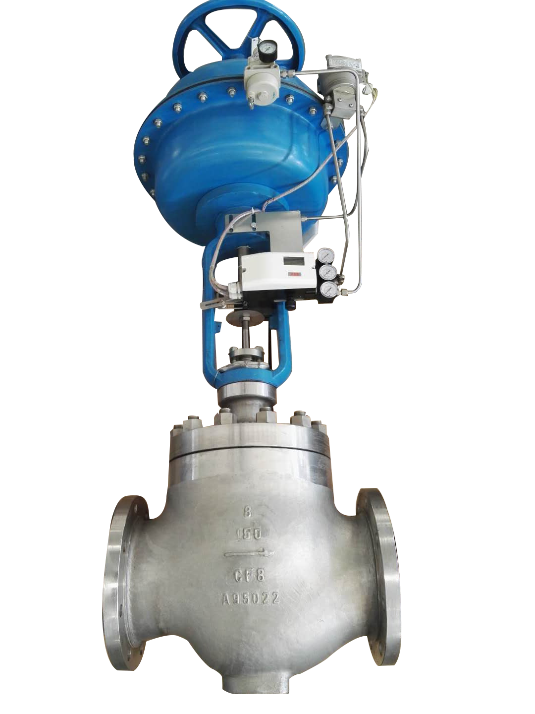 Stainless Steel Sleeve Pneumatic Diaphragm Single Seated Angle ...