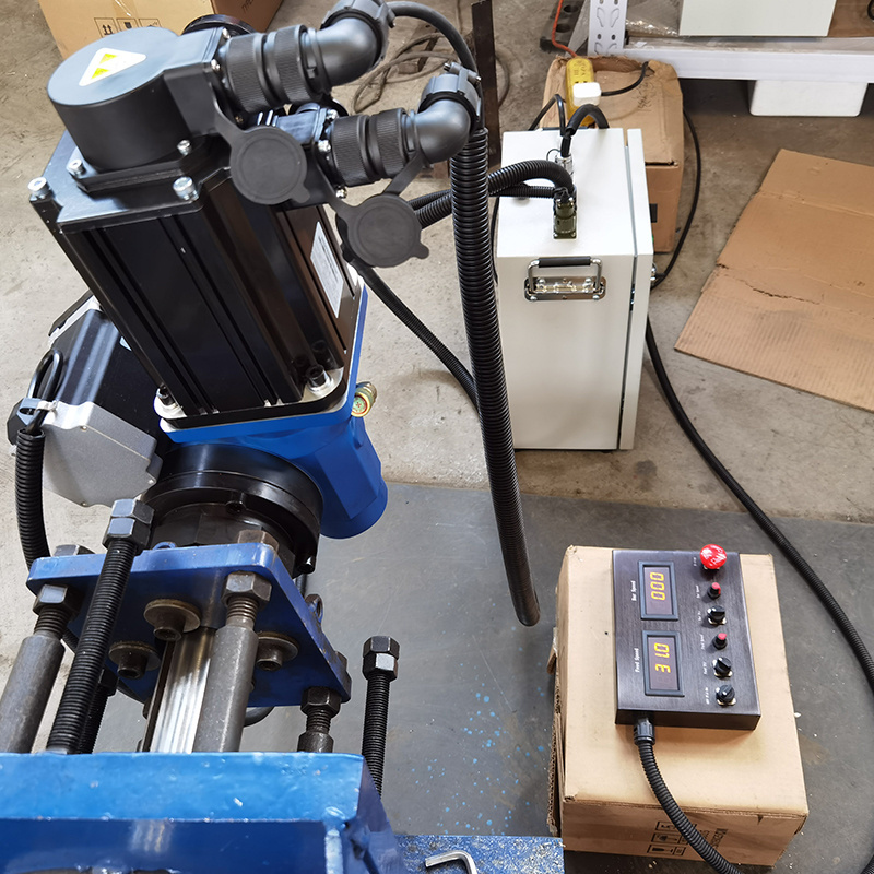 portable anchoring tunnel engine block horizontal pipe boring welding ...