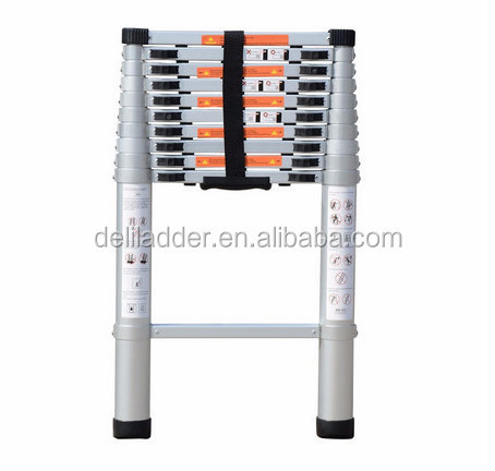 Compact Folding Adjustable Portable Aluminium Telescopic Ladder (2 ...