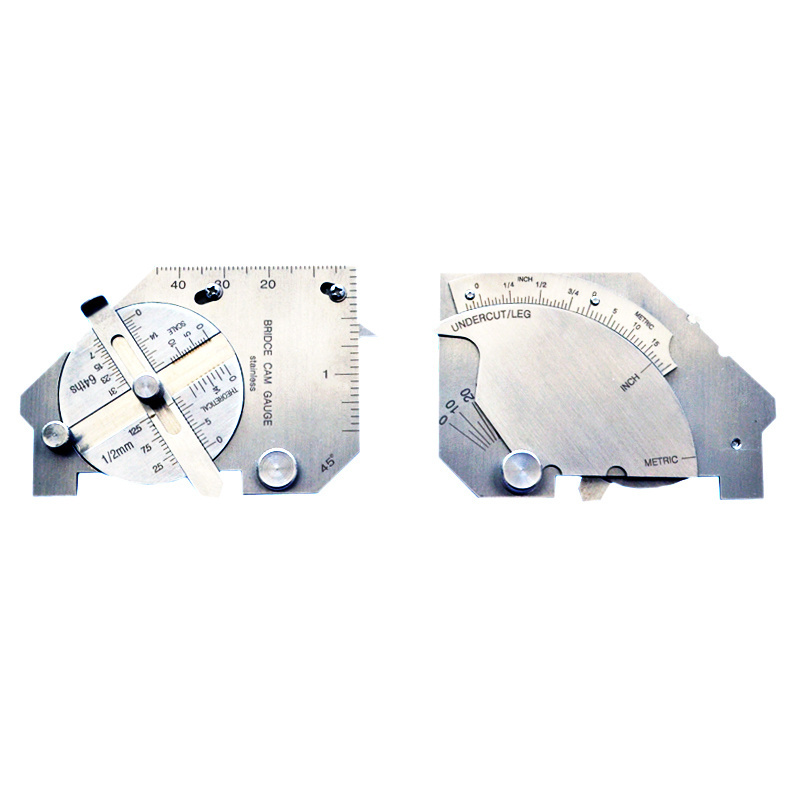 DEM WG026 Stainless Steel Pocket Size Bridge CAM Fillet Gauge ...