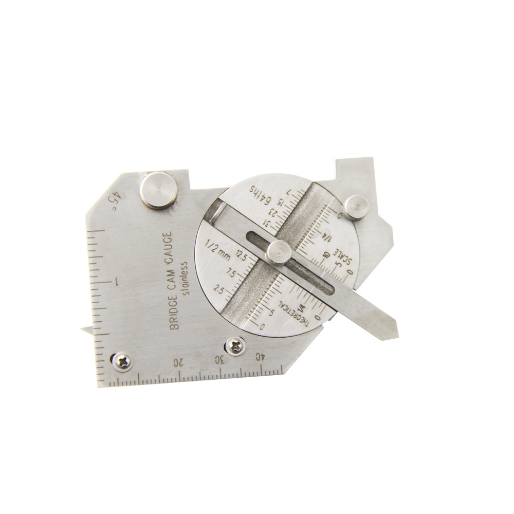 DEM WG026 Stainless Steel Pocket Size Bridge CAM Fillet Gauge ...