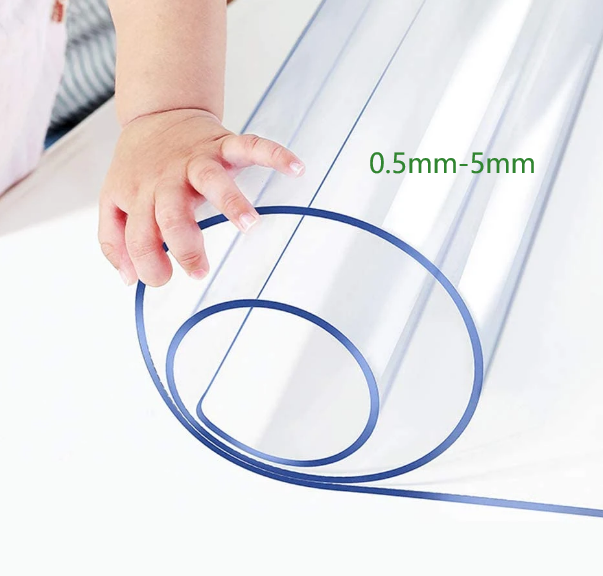 Soft Super Clear PVC Vinyl Film High Transparent Plastic Film for Strip ...