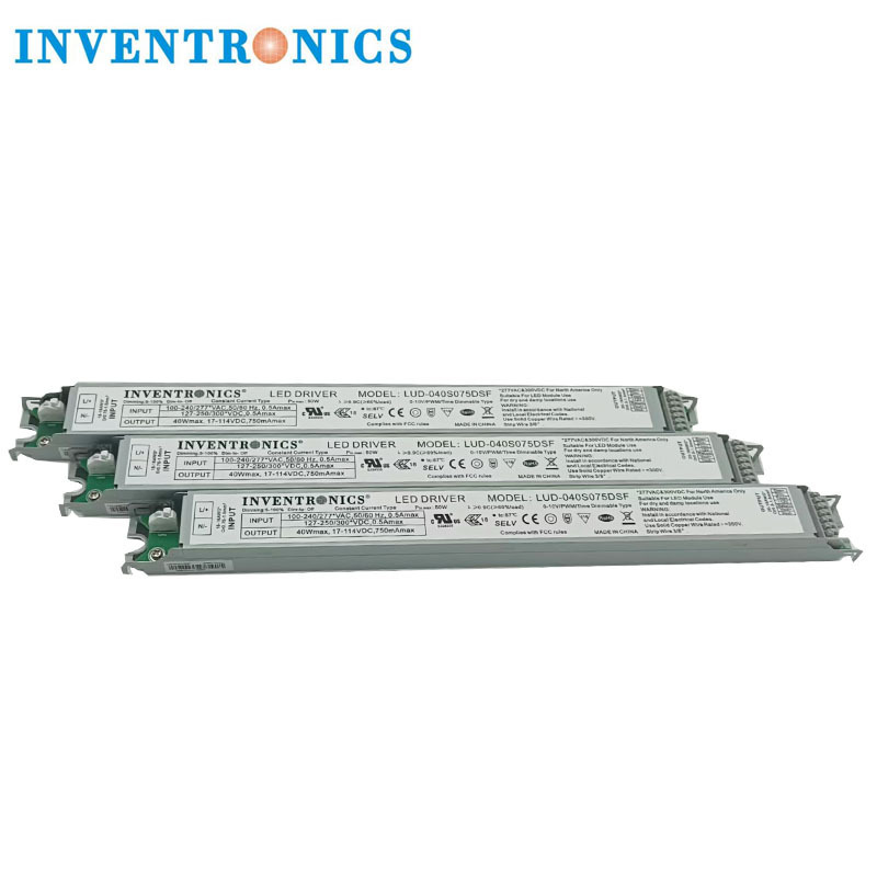Inventronics LUD-040S075DSF 40W Programmable IP20 Driver 40w ultra slim ...