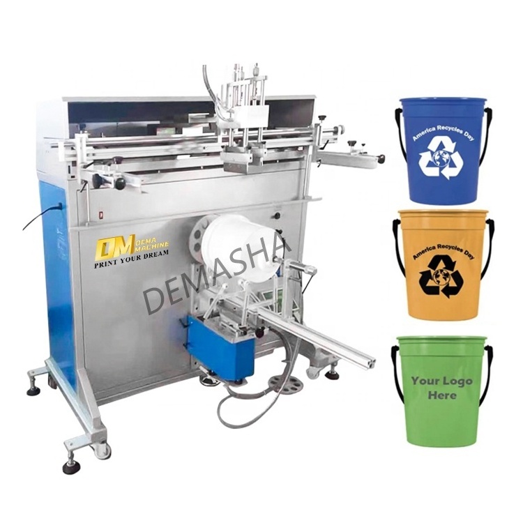 DM 5 Gallon Oil Paint Plastic Bucket Water bucket screen printing ...