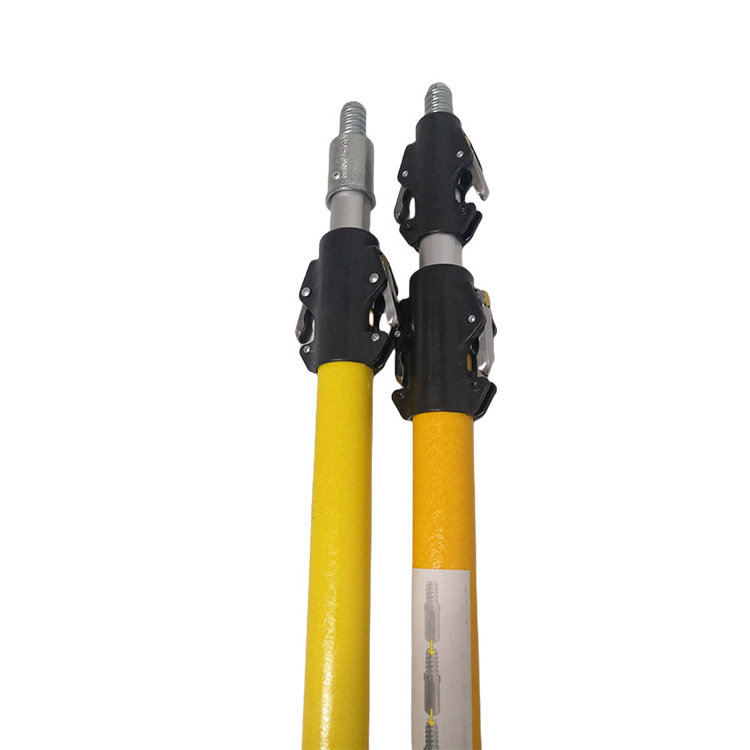 Dewande painting pole extension fiberglass telescopic poles extendable ...
