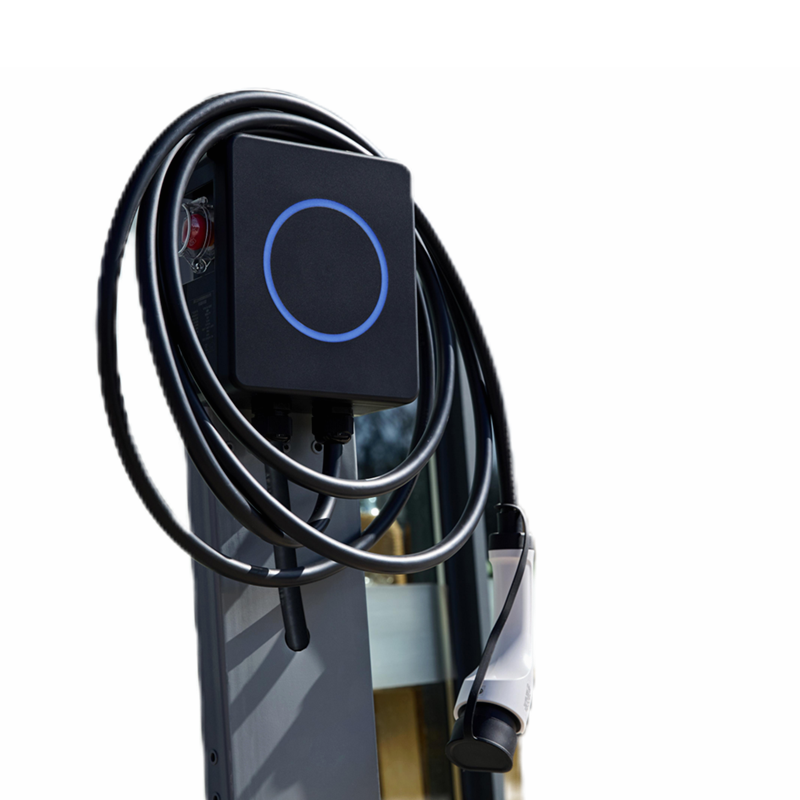 Wall Mount Ev Charger Ocpp 7KW 10KW 12KW Home Use Solar Electric ...