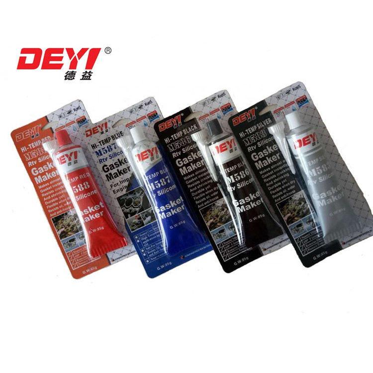 high temperature resistance grey RTV gasket maker silicone ...