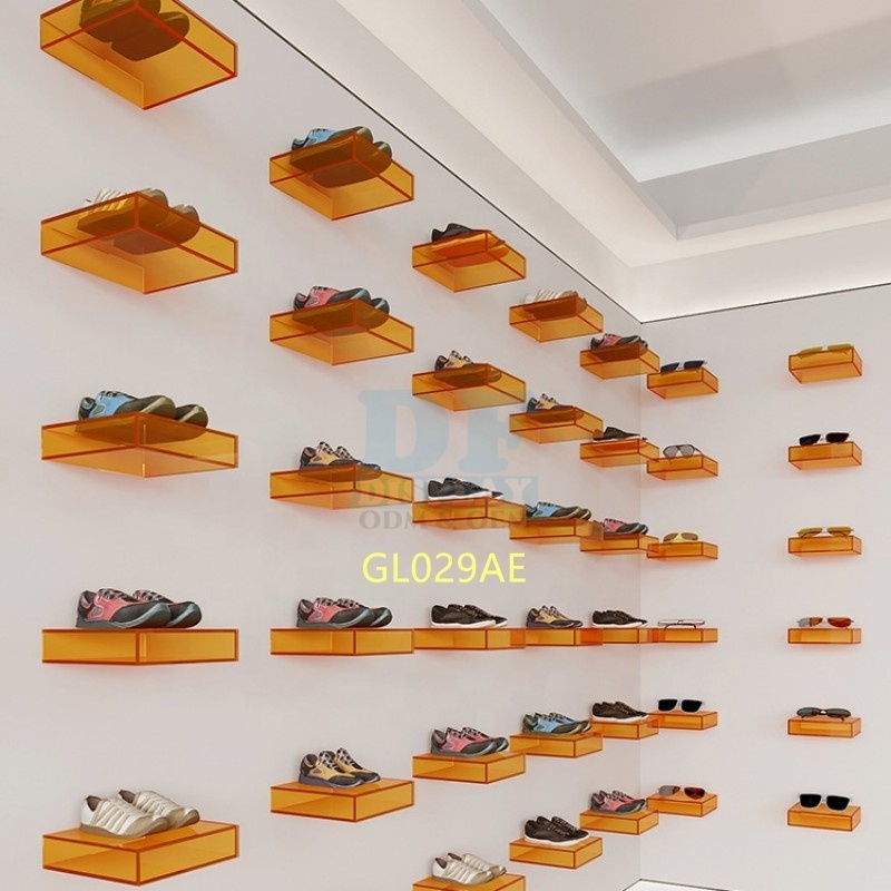Acrylic wall mount floating display levitating display sunglasses ...