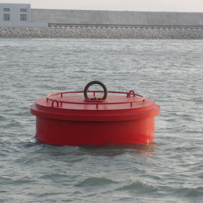 OEM Steel structure Mooring Floating Marine Buoys UV resistant offshore ...