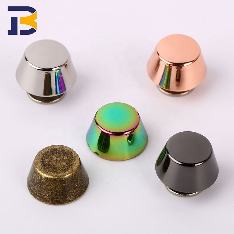Custom Handbag Hardware Rainbow Purse Feet Bucket Spike Stud Rivets For ...