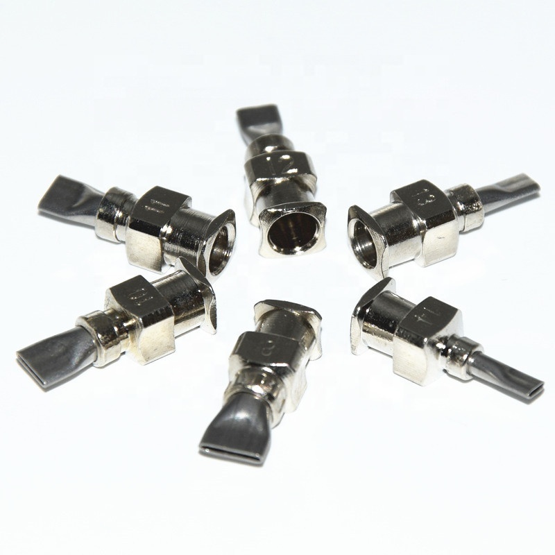 dispensing machine needle flat nozzle precision tube 1mm-6mm wide ...