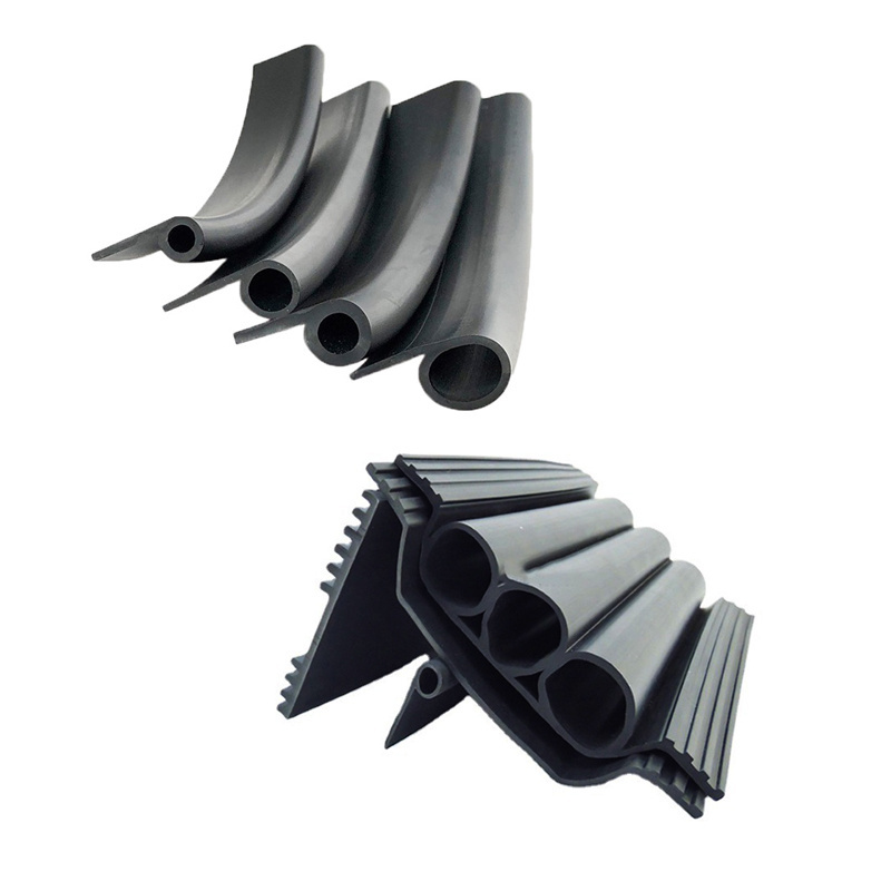 Custom railway sound barrier rubber sealing strip EPDM decoupling ...