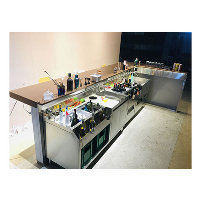 Stainless steel bar counter store