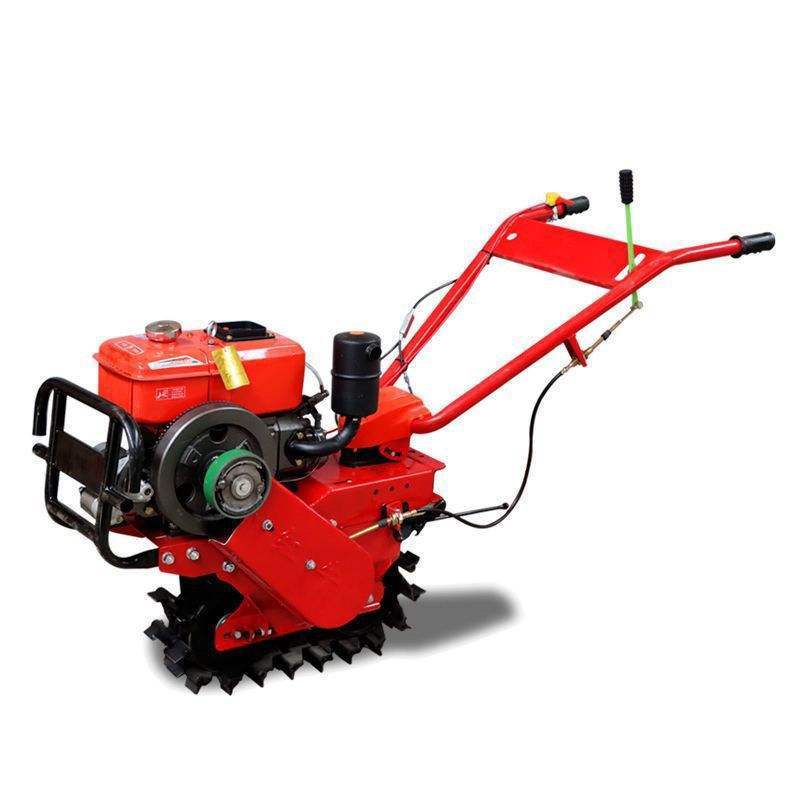 Mini Self Propelled Power Cultivator Small Plough Machine Gasoline And ...