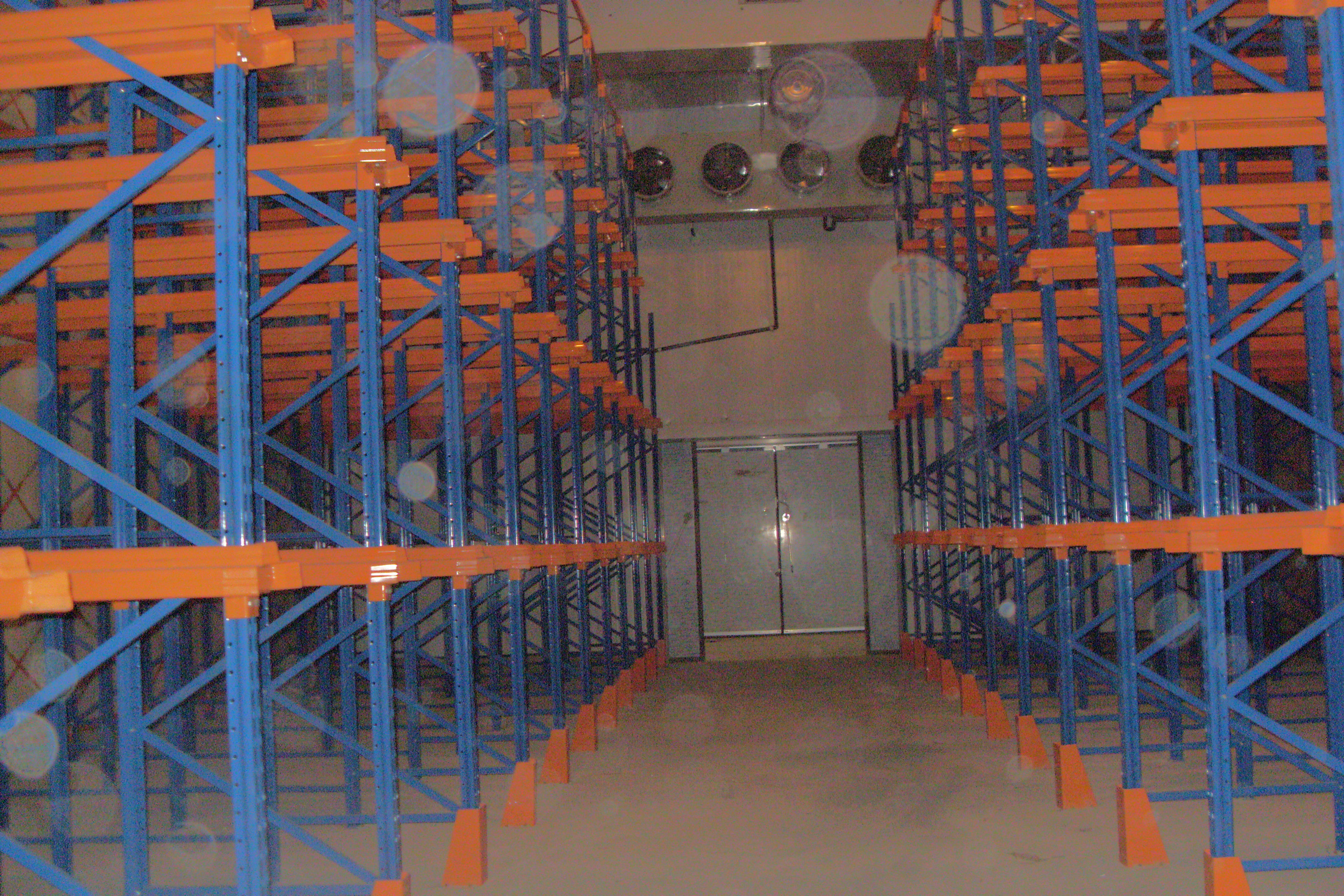 Steel Pallet Rack Upright Frame Protector Shelf Barrier Safety Pallet ...