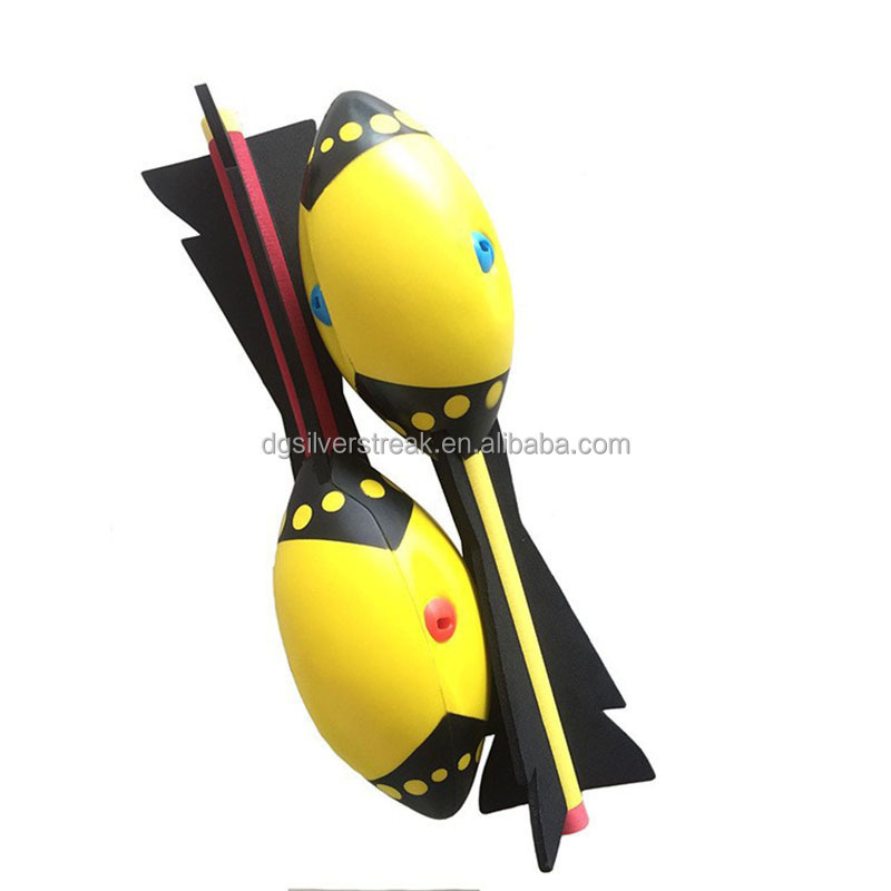 Customized LOGO Whistling Throwing Rocket Flying Ball Beach Ball Sports ...