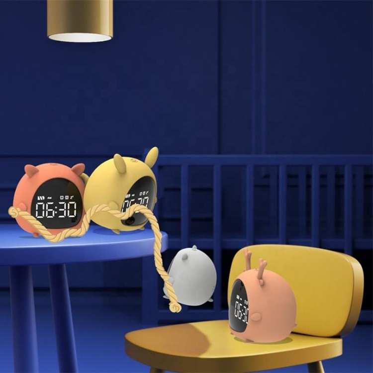 Baby Sleep Training Kids Favorite Gifts Cute Mini LED Display Bunny ...