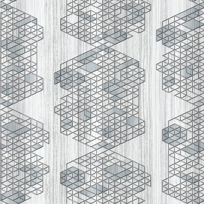 Modern Diamond Design PVC Wall Paper Heat Resistant Wallpaper ...