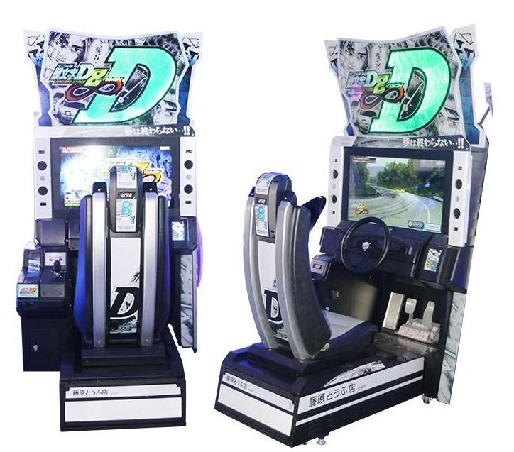 Initial D Arcade Stage Ver.8 Coin Operated Simulator Racing Arcade ...
