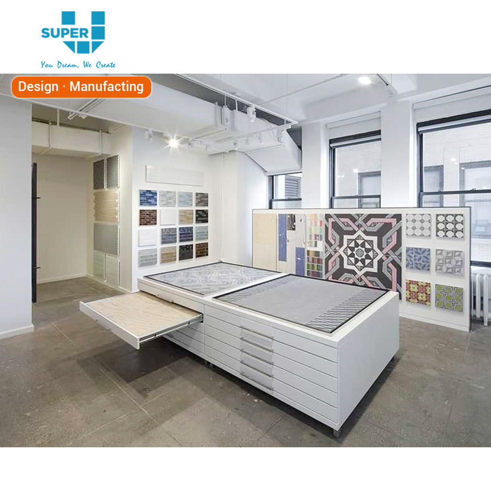 Quality Flooring Stone Tile Display Stand Ceramic Floor Tiles Display ...