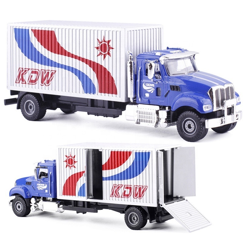 1/50scale City Alloy Van Transporter Model Truck Mini Diecast Metal ...